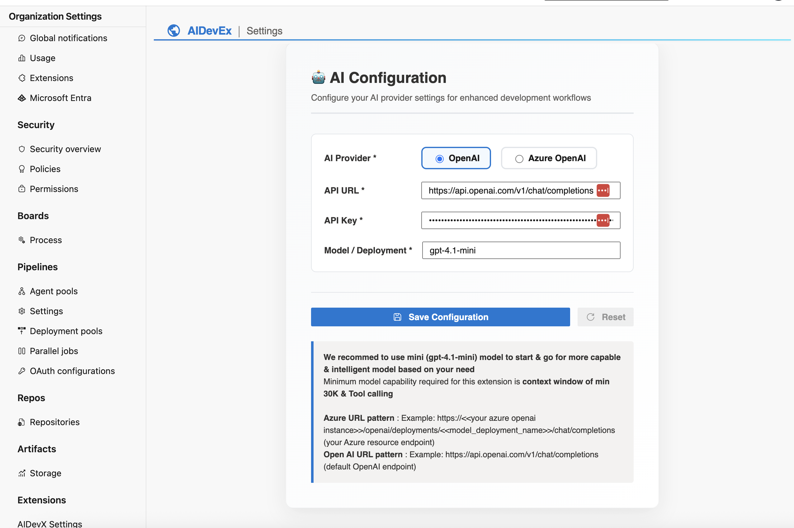 AIDevEx - AI-Powered Development Inside Azure DevOps